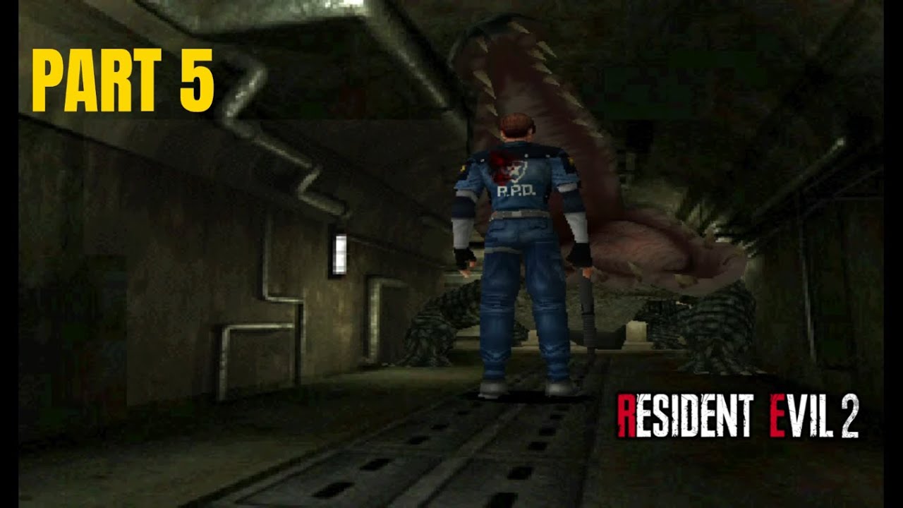 Resident Evil 2 (1998) Walkthrough Gameplay (PS1) - Part 5 - YouTube