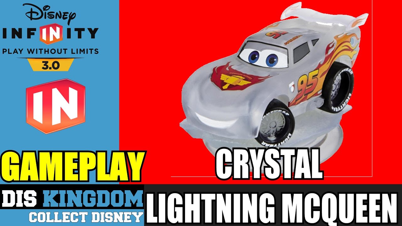 Disney Infinity 3.0 Crystal Lightning McQueen - Cars - YouTube
