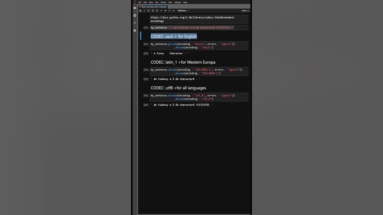 How do you clean up text in Python? | 20sec Code #Shorts - YouTube