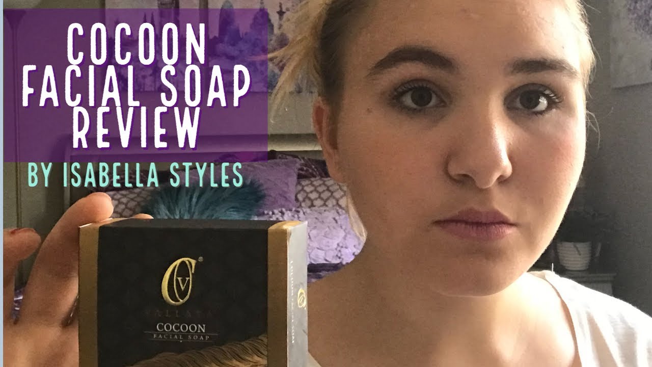 Cocoon Facial Cleanser Soap Review by Isabella styles - YouTube