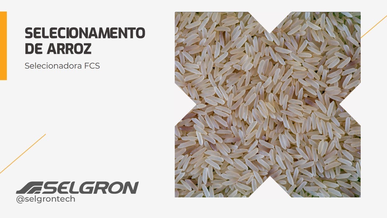 Selgron em Produção | Selecionadora FCS - Arroz - YouTube