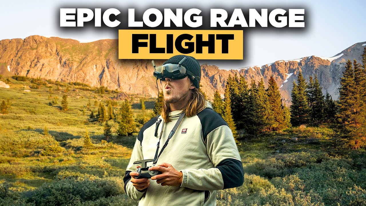 Long Range FPV Flight in Colorado | Moz 7 FPV Drone - YouTube