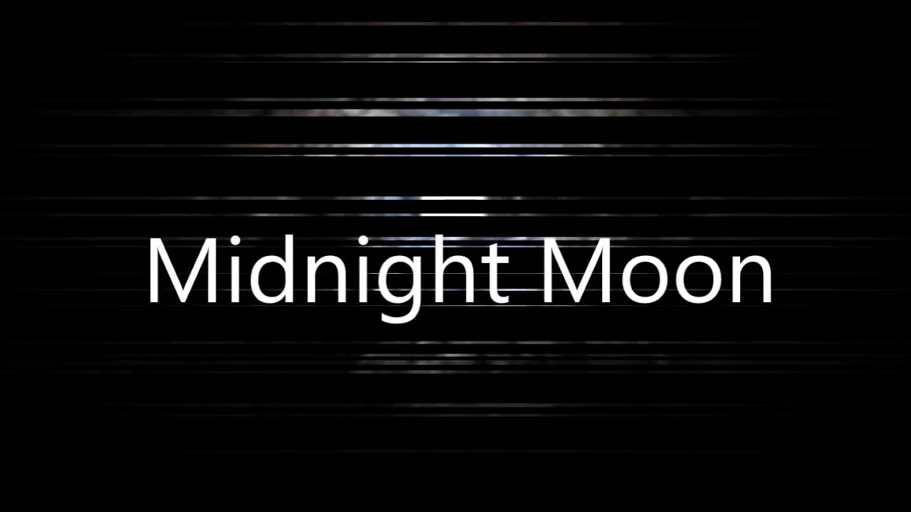 Midnight Moon - インスト(オリジナル曲) - YouTube