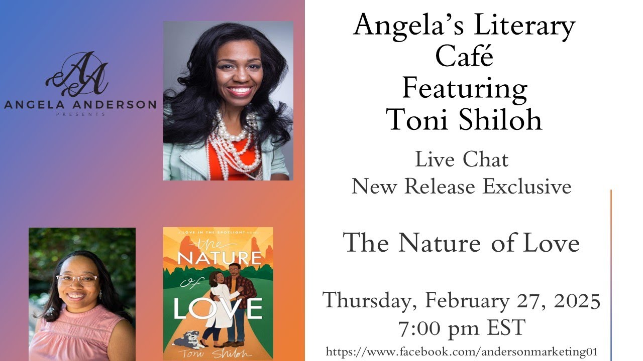 Angela's Literary Cafe' with Toni Shiloh - YouTube