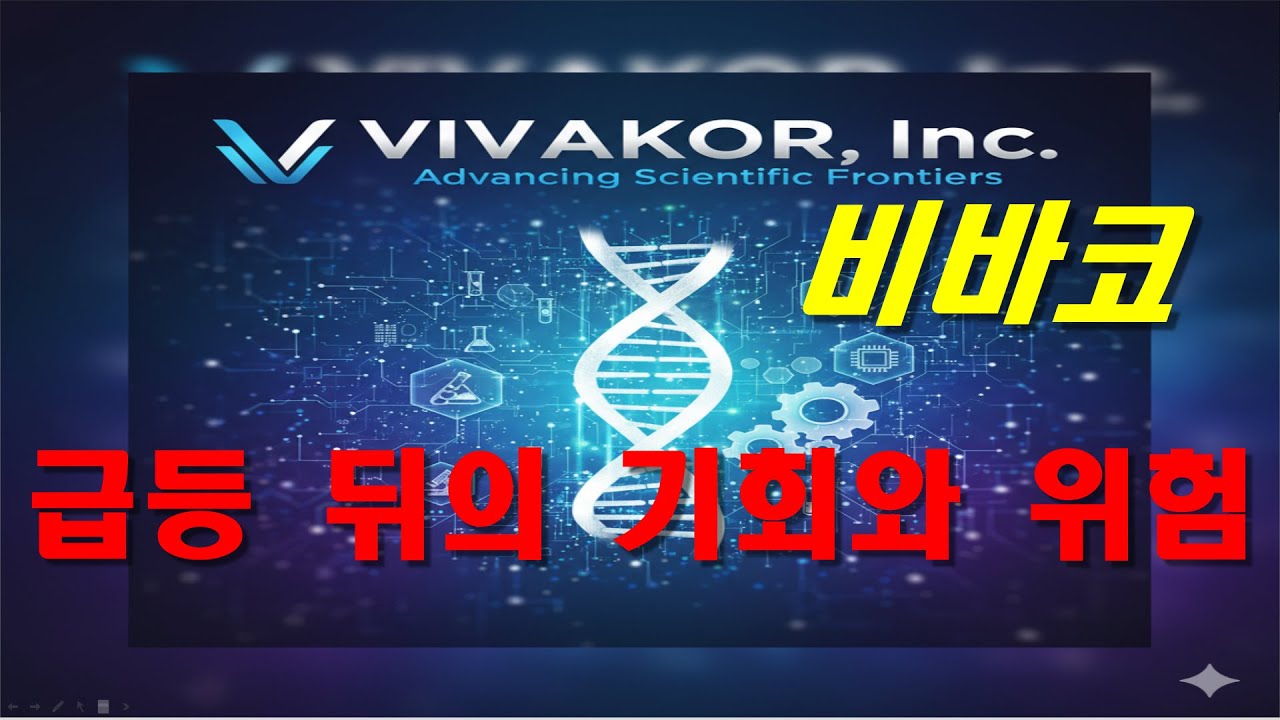 비바코 VIVAKOR, Inc.(VIVK) 기업 분석 - YouTube