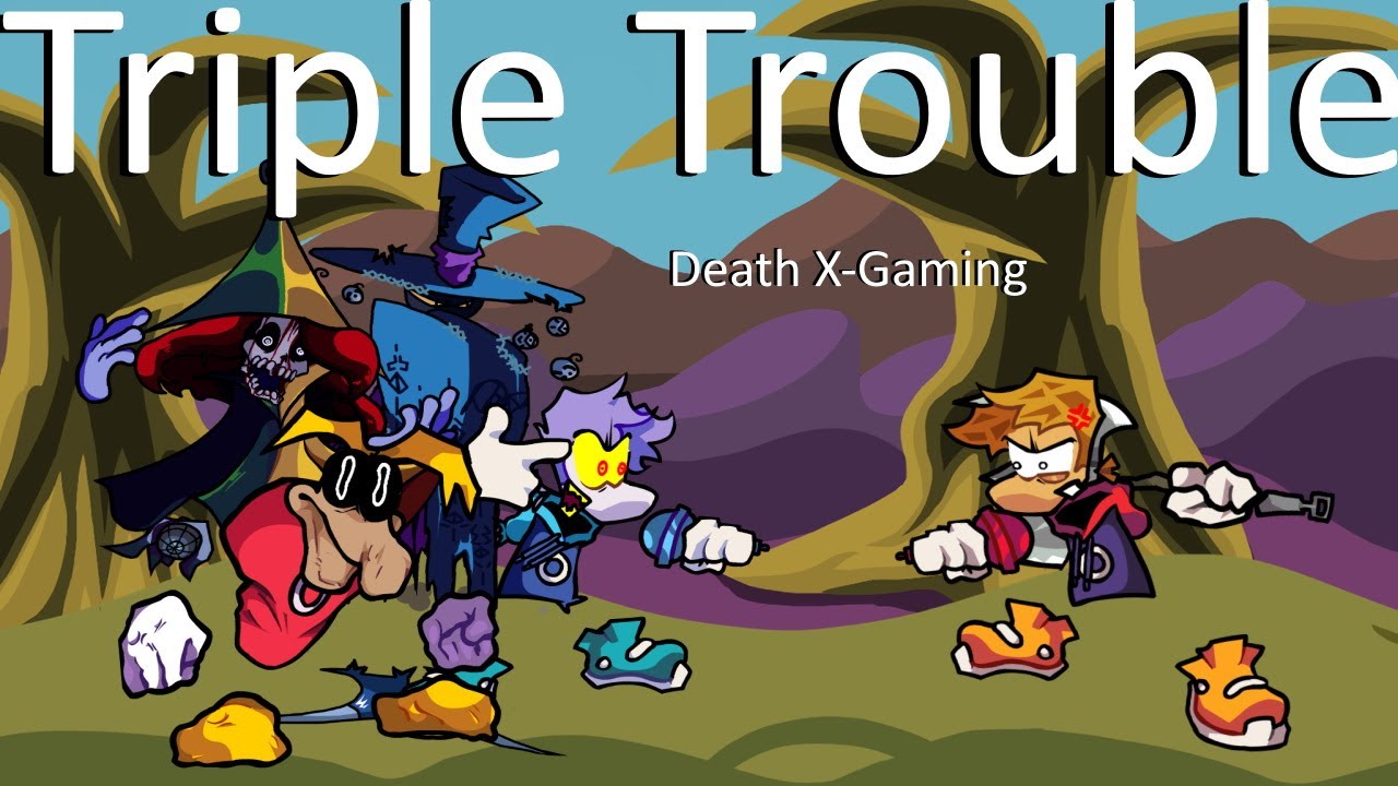 Friday Night Funkin' - Triple Trouble But Rayman Characters Sing It (My ...