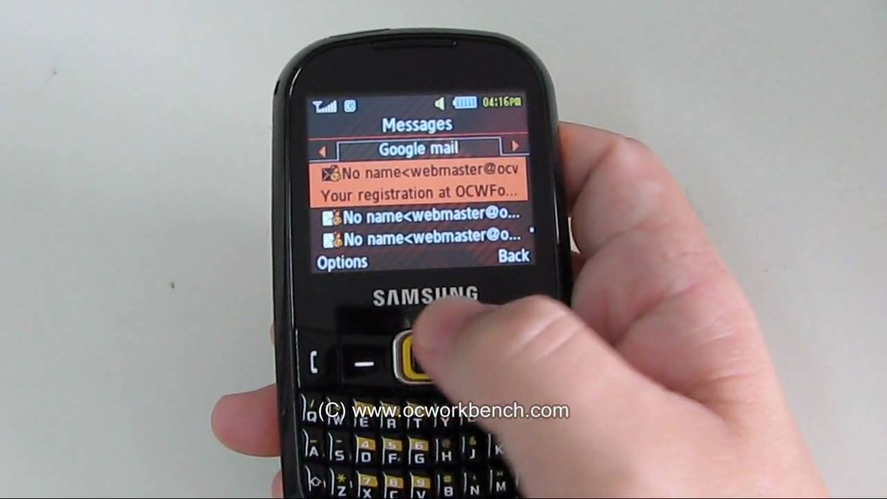 Samsung Corby TXT video review part 3/3 @ OCWORKBENCH - YouTube
