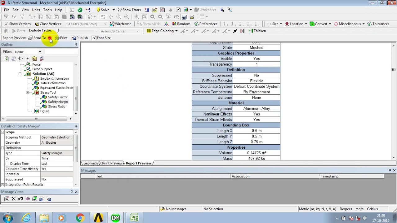 HOW TO IMPORT ANSYS REPORT TO MS WORD | PPT| EXEL - YouTube