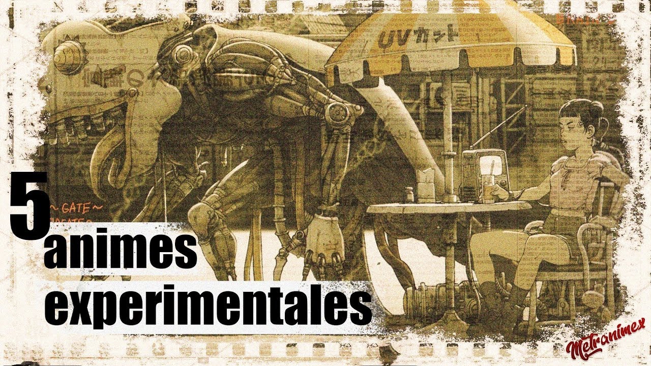 5 Animes Experimentales - YouTube