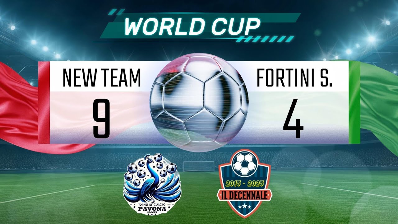 WORLD CUP 9° GIORNATA NEW TEAM VS FORTINI S - YouTube