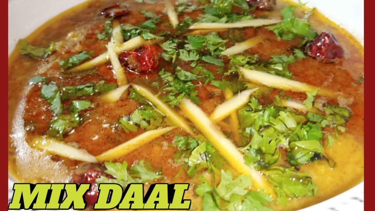 Punjabi Style Mixed Dal Recipe | Authentic Dal Recipe By Food Fashion ...