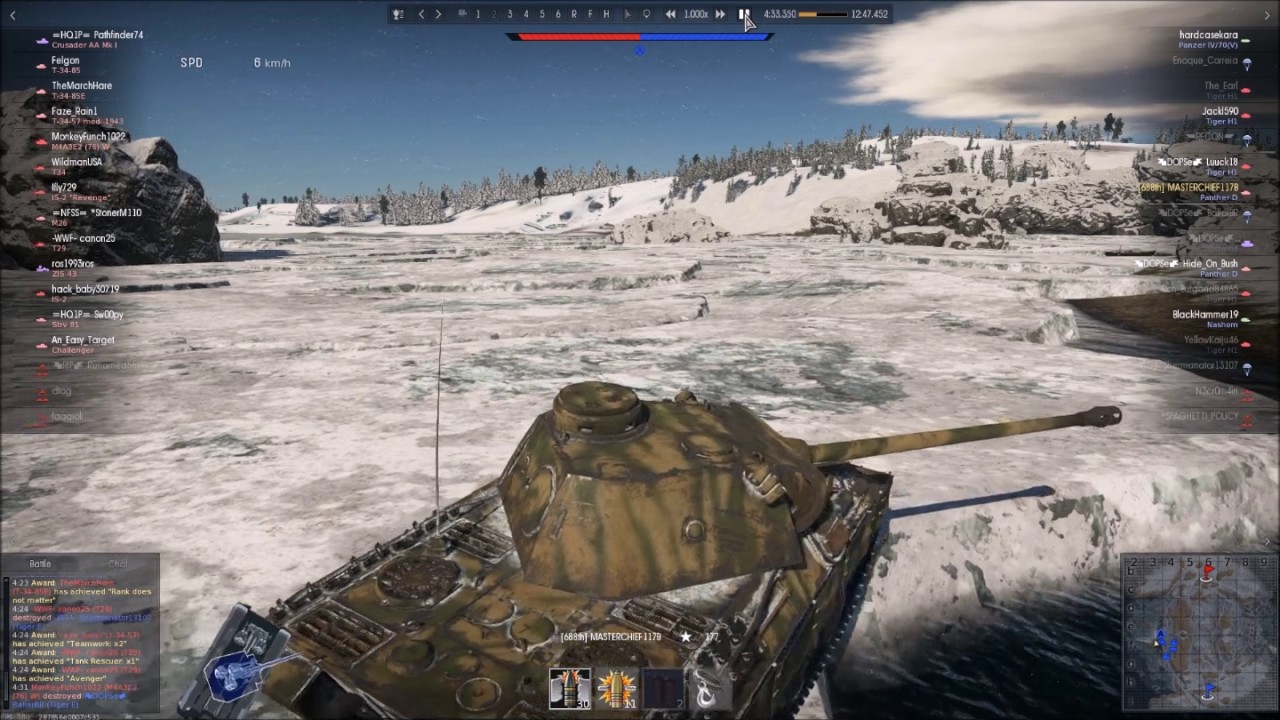 Shoting a sinking Panther - YouTube