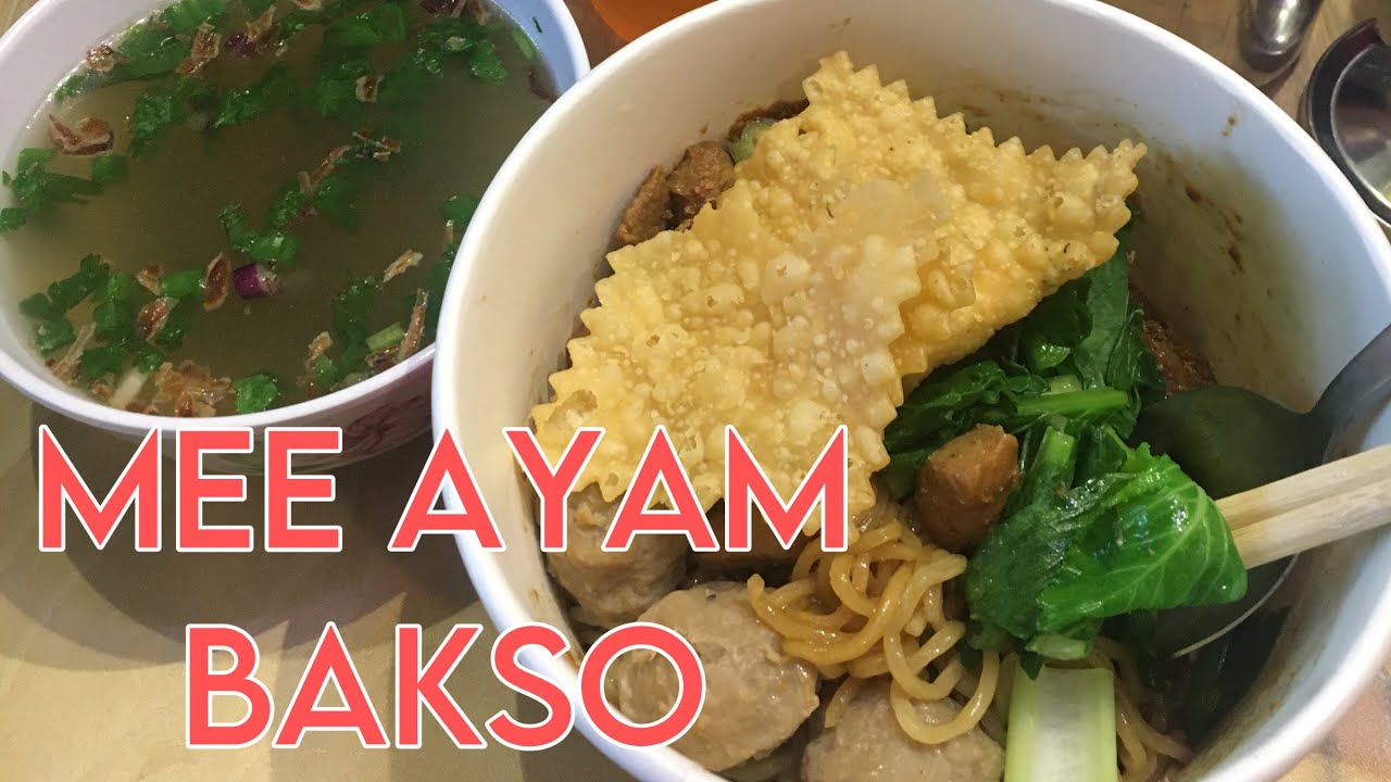 MEE AYAM BAKSO!!!! - YouTube