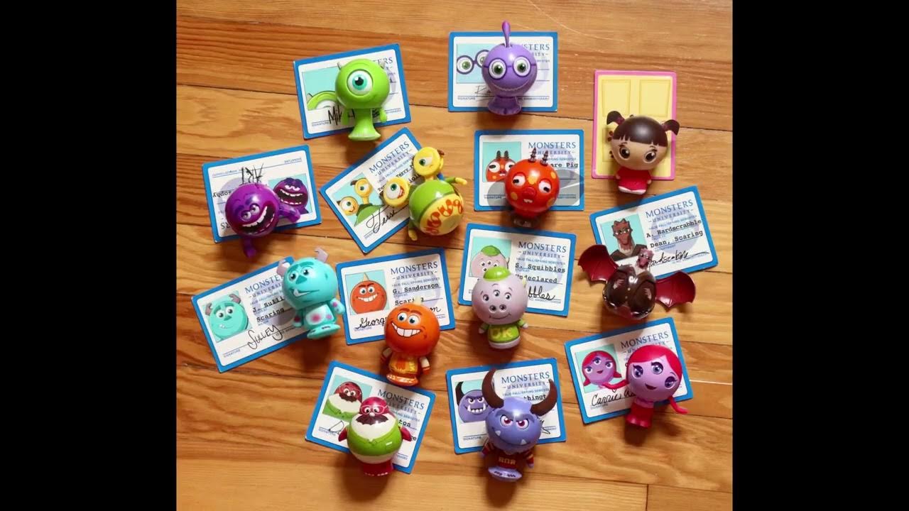 Monsters University Roll a Scare Toys - YouTube