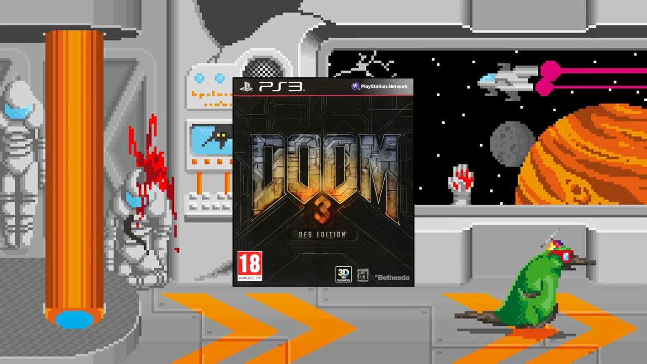 CRITIQUE FLASH - Doom 3 : Big Fucking Gun Edition (PS3/X360/PC) - YouTube