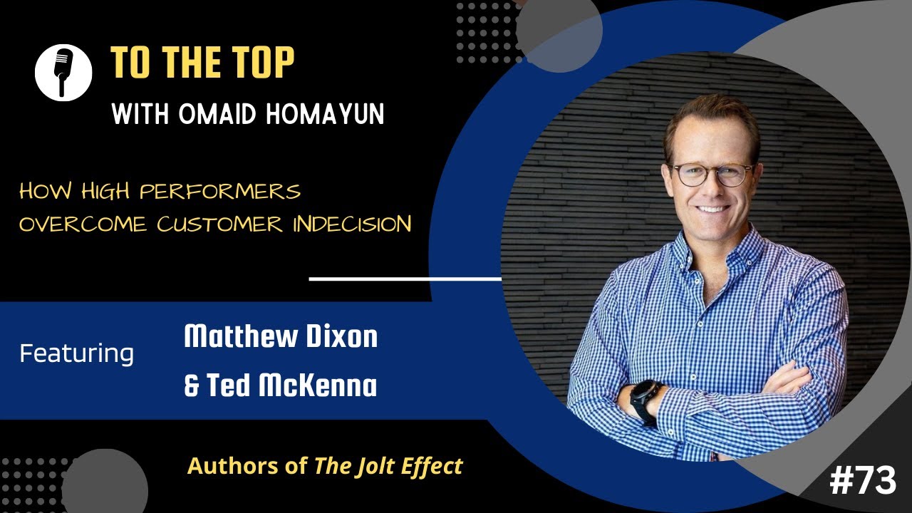 Overcoming Customer Indecision - Matthew Dixon and Ted McKenna - YouTube