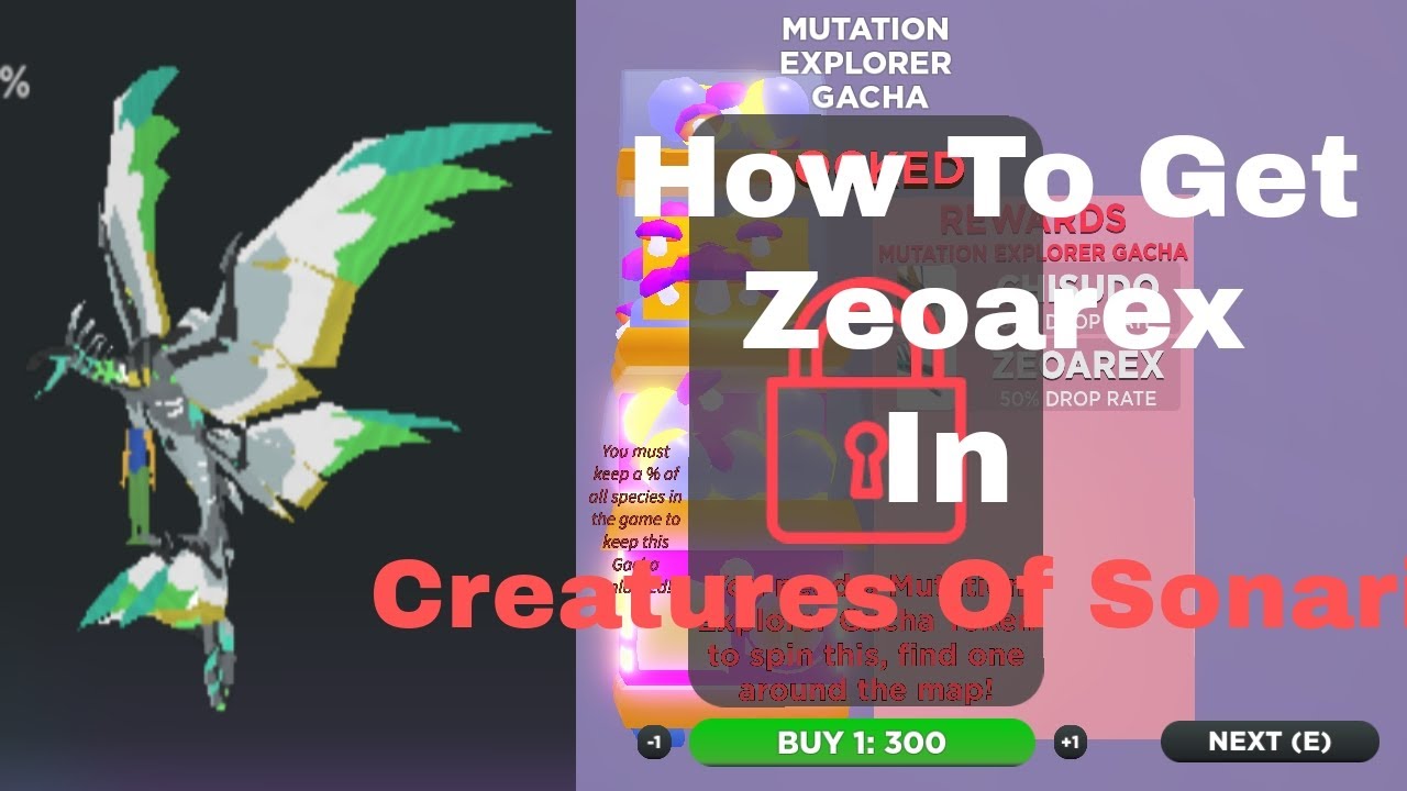 How To Get Zeoarex in COS - YouTube