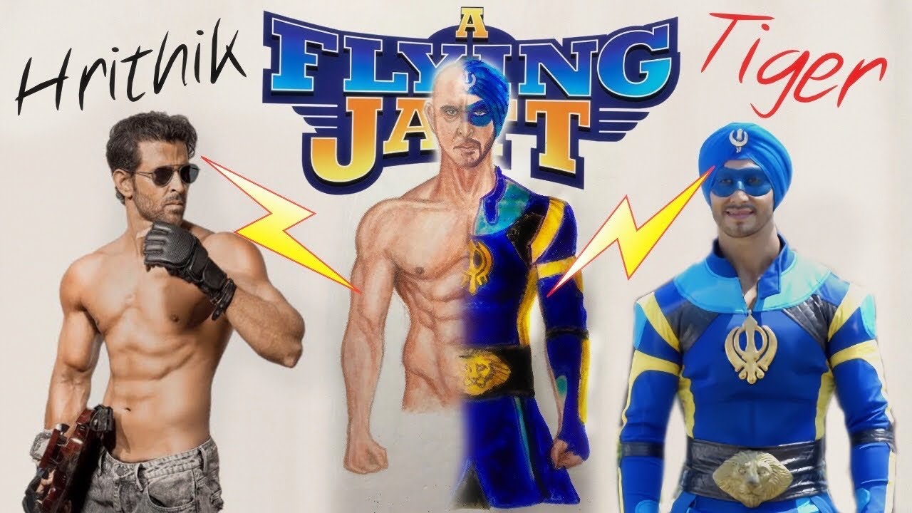 This Is How Hrithik Roshan would look as A Flying Jatt | 4 Different Looks | Timelapse - YouTube
