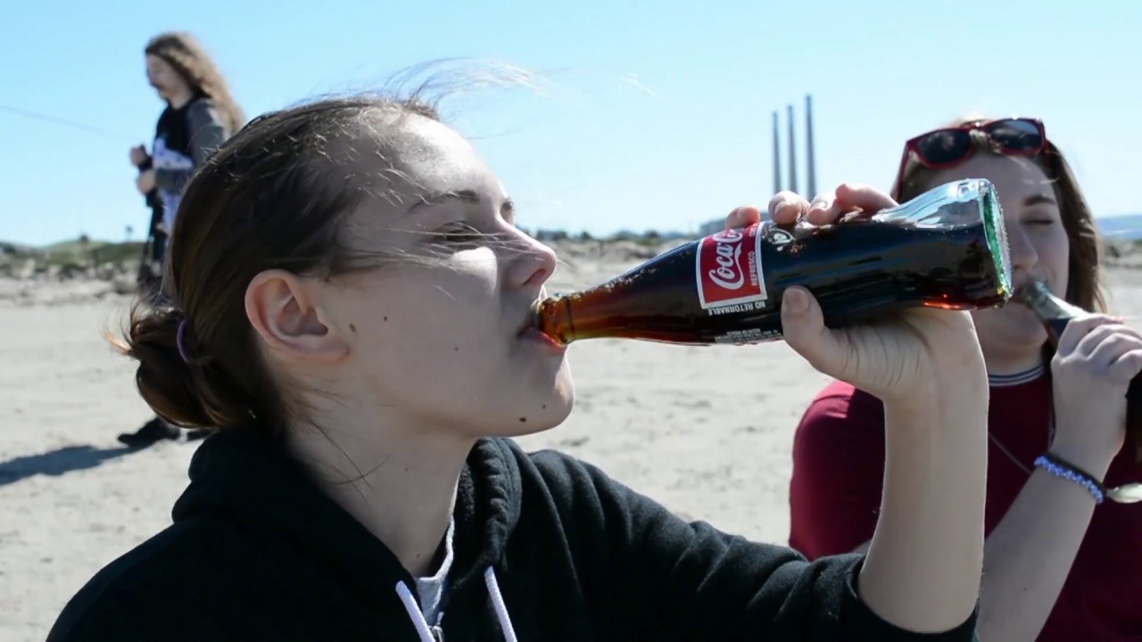 Coke commercial school project - YouTube