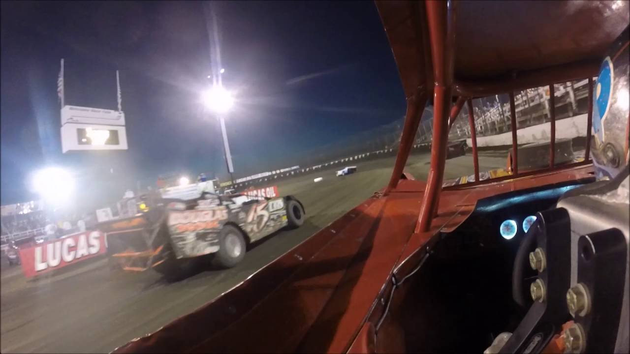 Tim McCreadie In Car at Macon Speedway July 26, 2016 - YouTube
