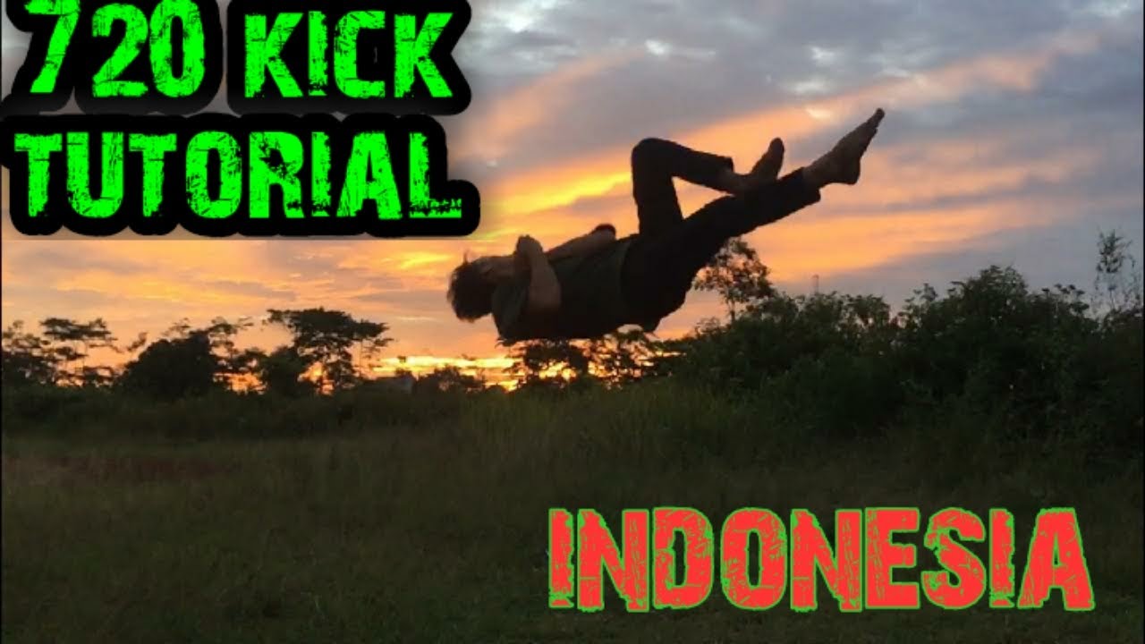 TRICKING TUTORIAL 720 KICK INDONESIA - YouTube