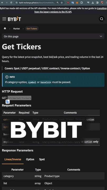Как получить данные с биржи Bybit в Python #cryptocurrency #bybit # ...