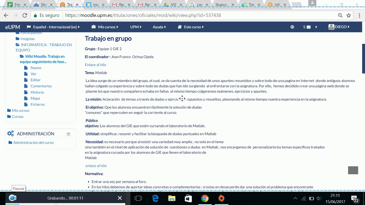 Cordinador -- Diego Sanz-Gadea - YouTube