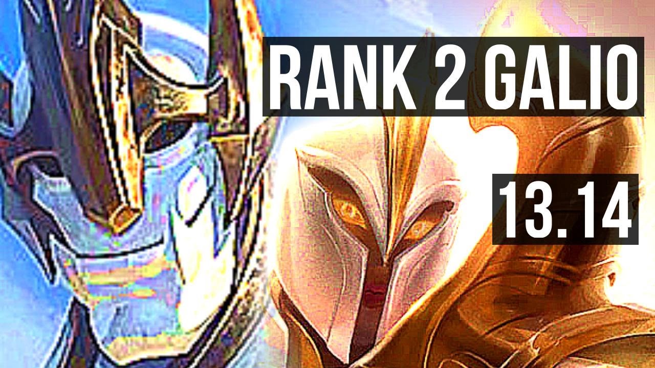 Galio Vs Kayle Mid Rank 2 Galio 12 2 16 Legendary 400 Games