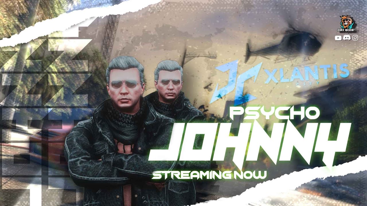 Throat Gone... Peaceful Day... 🔥 KVA Psycho Johnny is Live 💚 XLANTIS ...