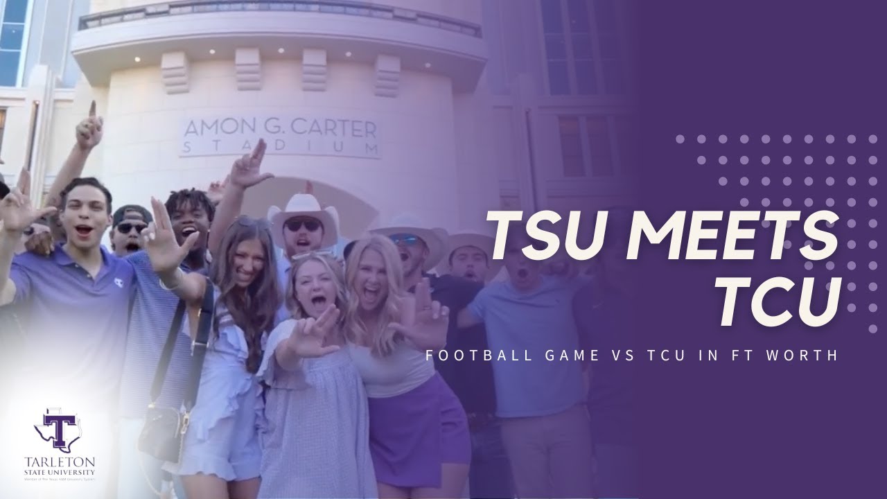 Tarleton Spirit at TCU - YouTube