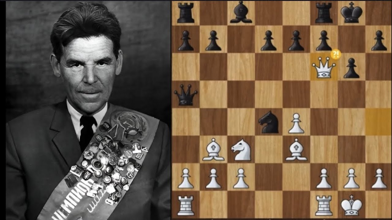 The Greatest Queen Sacrifice in Chess History l Nezhmetdinov vs ...