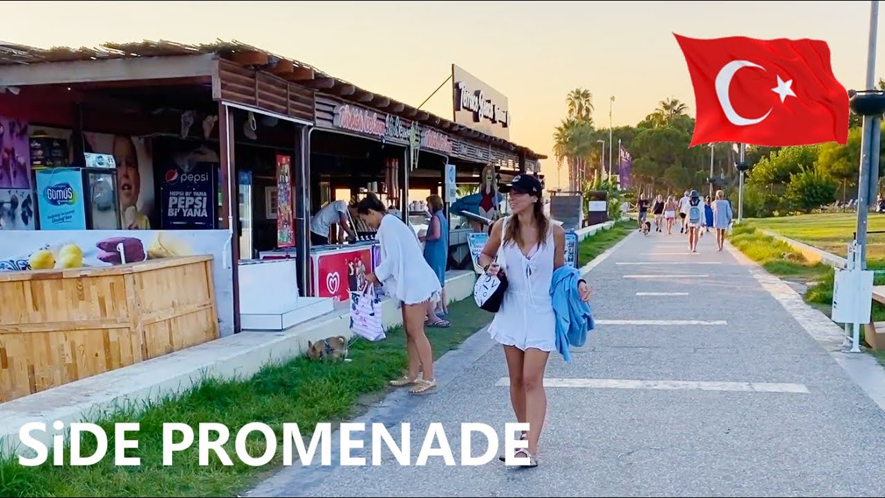SiDE PROMENADE. Der Strand von Side Kumköy/Türkei 2022 #türkei #side # ...