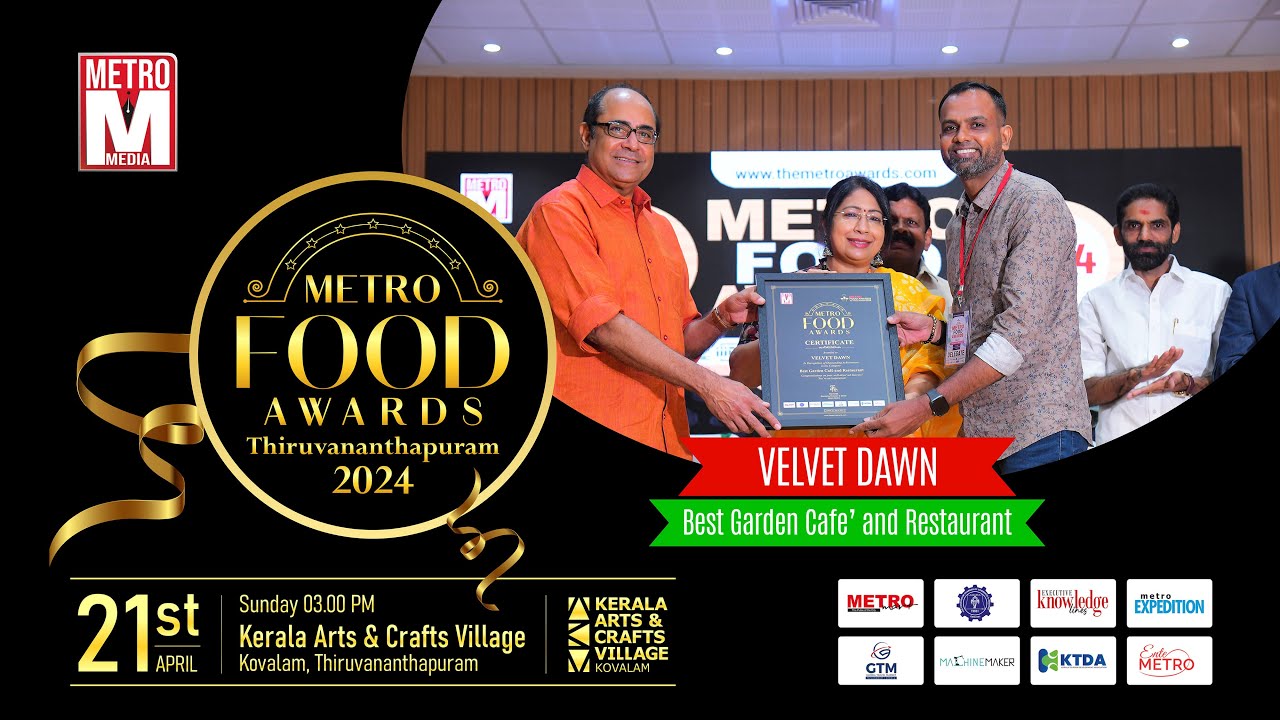 VELVET DAWN | The Metro Food Award 2024 - YouTube