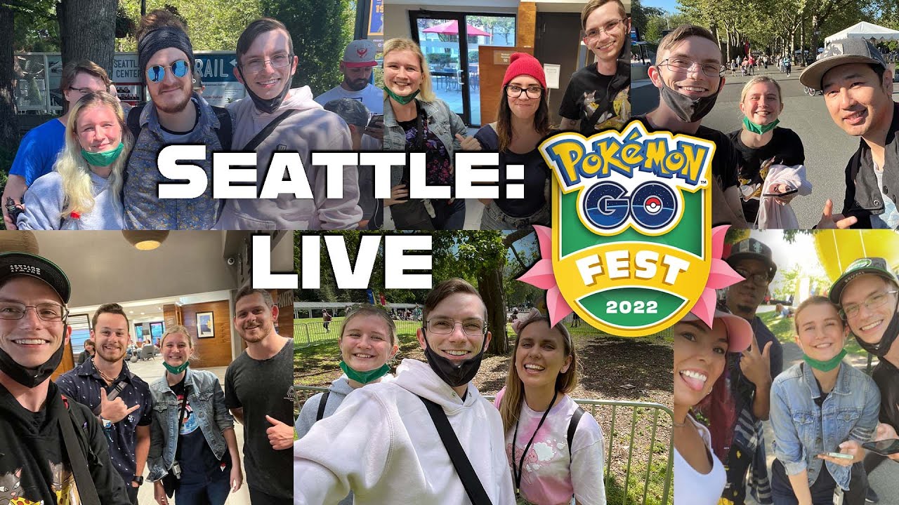 OVER 60 SHINY RARE POKEMON @ GO FEST SEATTLE 2022! (IRL in person event ...