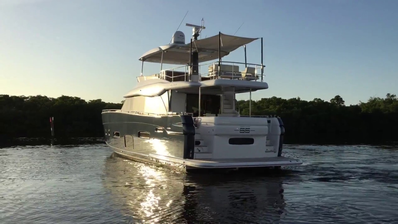 2017 Azimut Magellano 66 Boat For Sale at MarineMax Fort Myers - YouTube