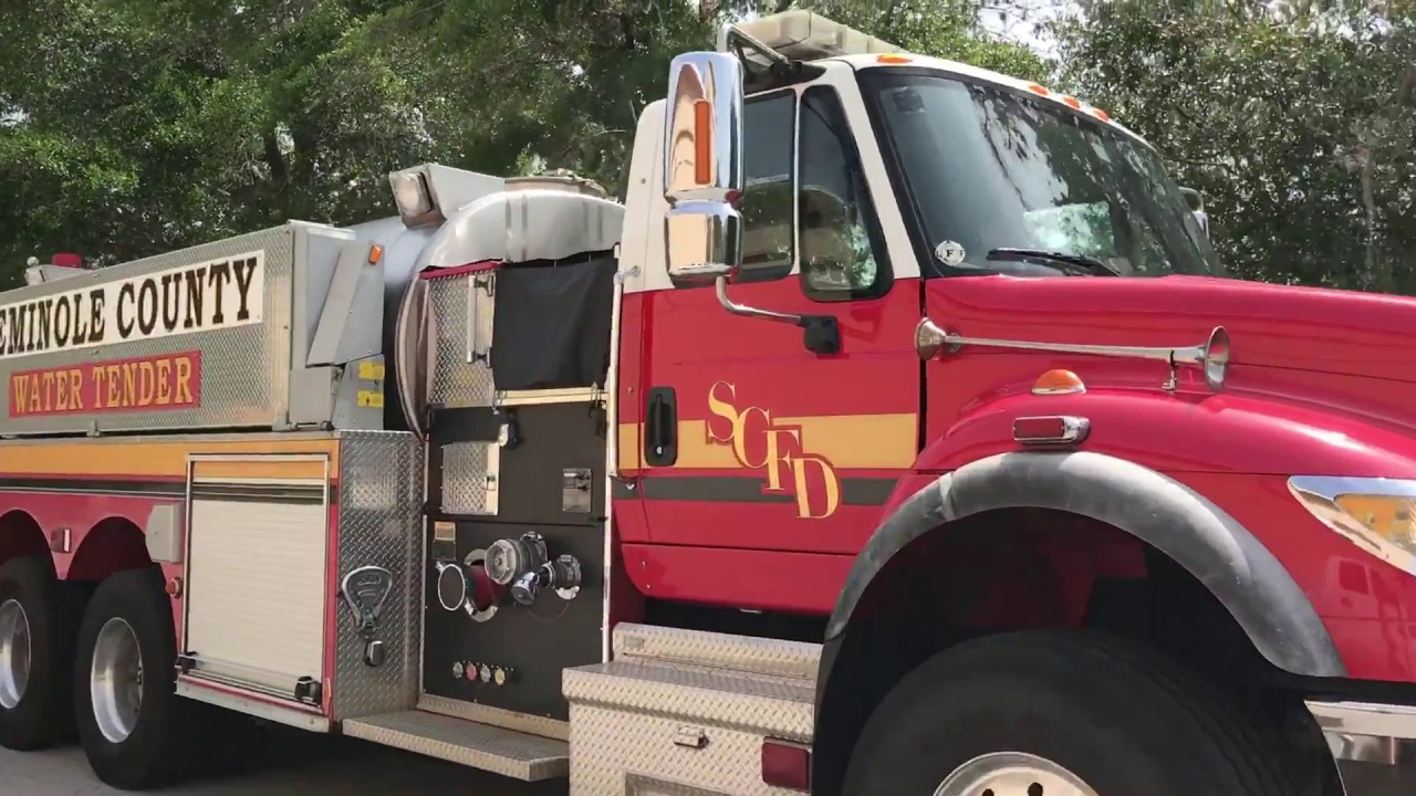 Seminole County Fire Department Tender 34 - YouTube