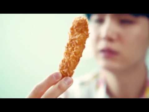 BTS (방탄소년단) BBQ Coconut Chicken ASMR