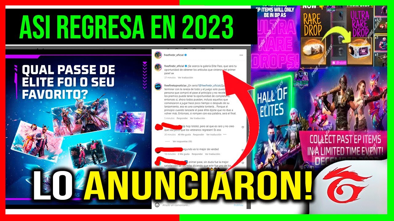 Oficial Garena Confirma Fecha Del Regreso De Los Pases Elites