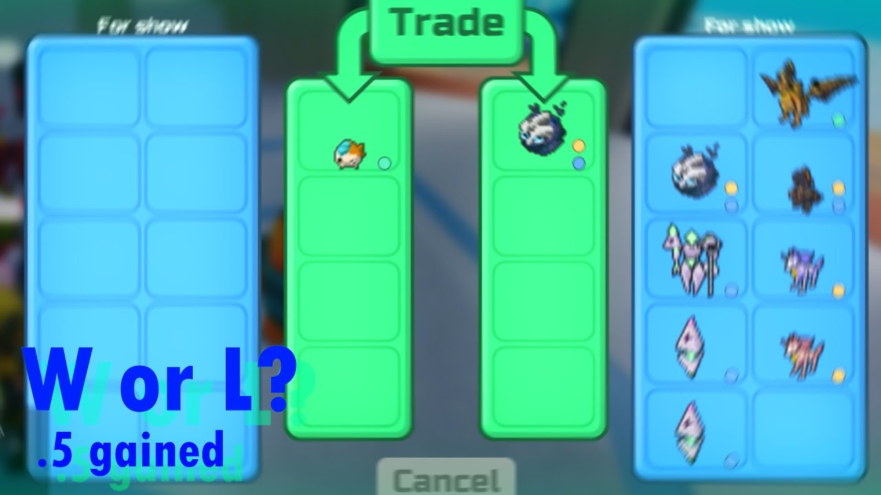 Trading for Gleaming Blue Cosmiore!.. (HUGE W) W/E/L? | Loomian Legacy ...