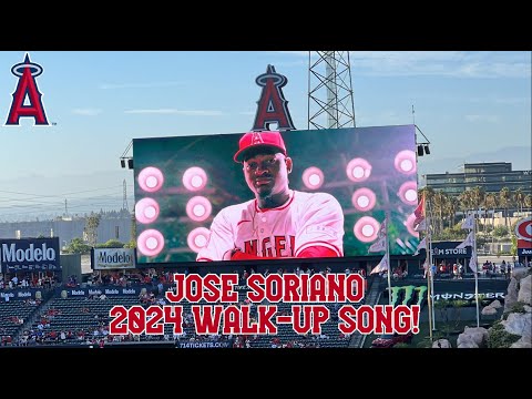 2024 JOSE SORIANO LIVE WALK-UP SONG! | August 16, 2024 | Angels ...