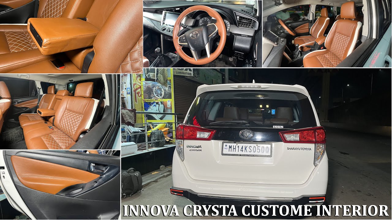 Toyota Innova Crysta Interior Modified | Fully Customize | Wow - YouTube