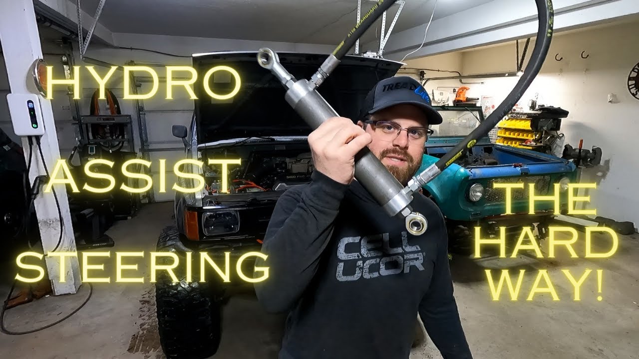84-89 Toyota 4Runner Hydro Assist Steering - THE HARD WAY - YouTube