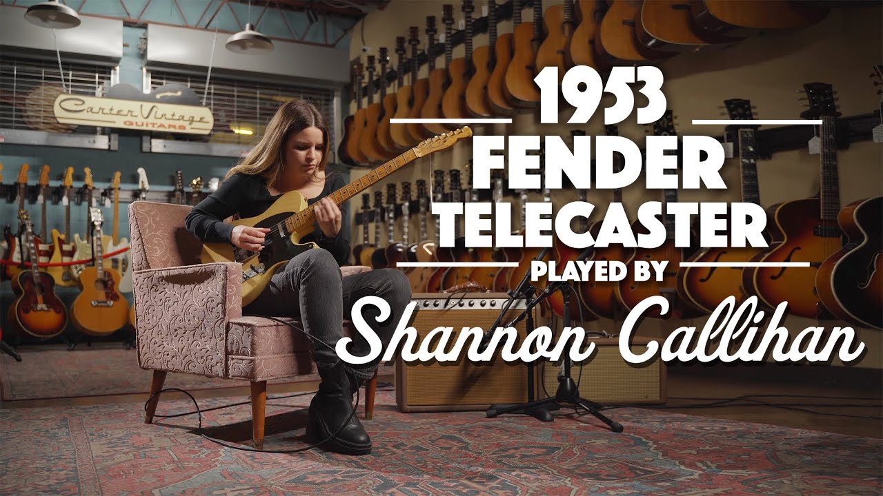 1953 Fender Telecaster played by Shannon Callihan - YouTube