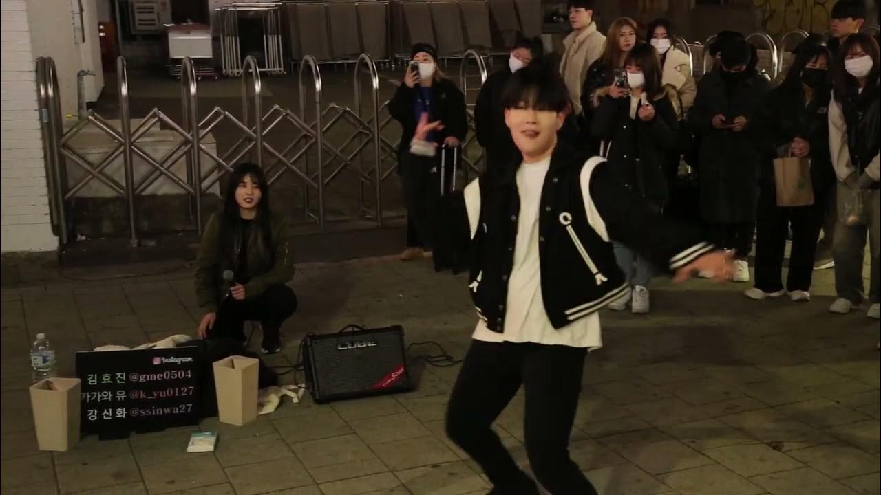Jhktv] Kim Hyojinand香川湯 Japan 으르렁 Growl 유카가와and효진 홍대케이팝댄스 Youtube