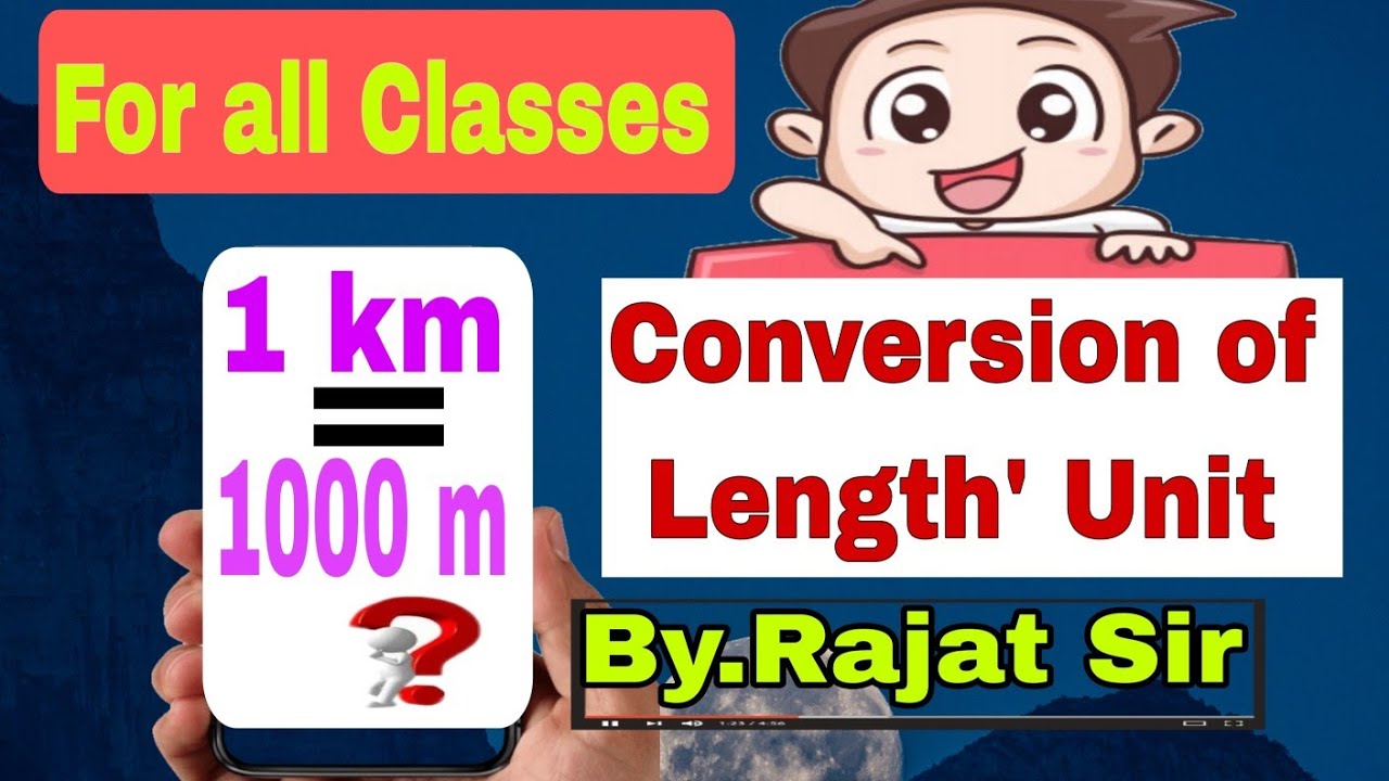 Conversion of Length' s Unit For all clasess - YouTube