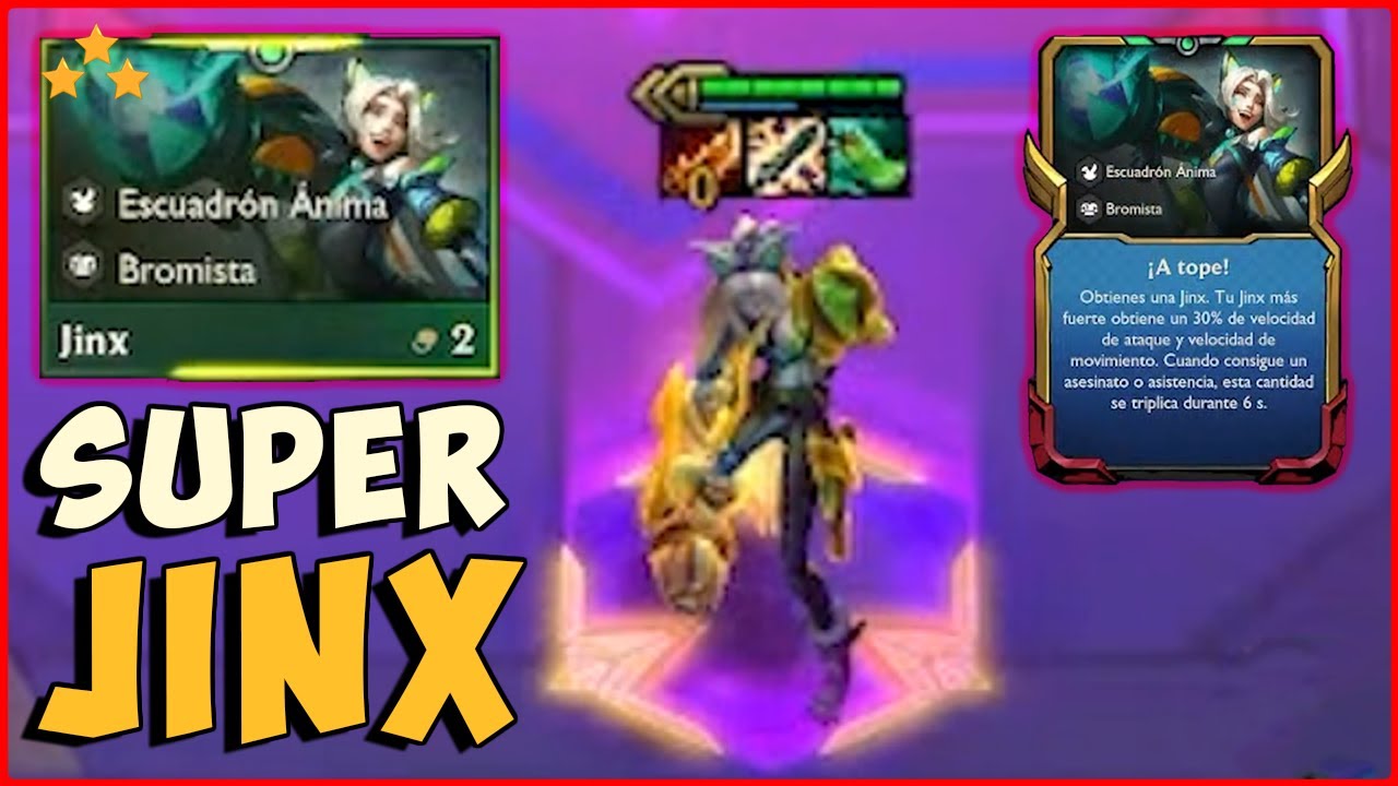 Super Jinx TFT SET 8.5 | Teamfight Tactics LOL Español - YouTube