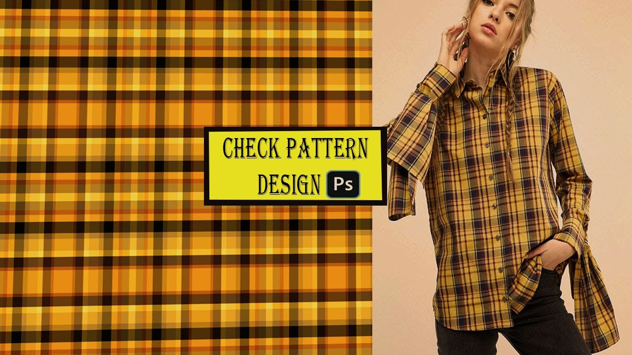Check Shirt Pattern Design in Photoshop with this Photoshop Tutorial ...
