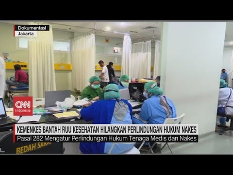 Kemenkes Bantah RUU Kesehatan Hilangkan Perlindungan Hukum Nakes