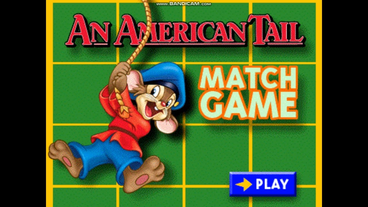 An American Tail - Match Game - YouTube