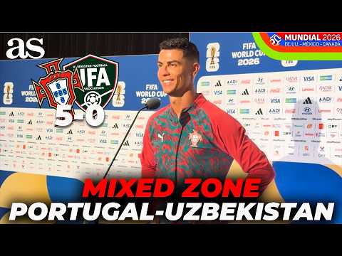 CRISTIANO RONALDO FULL MIXED ZONE: MESSI, WORLD CUP 2026, PORTUGAL & FUTURE